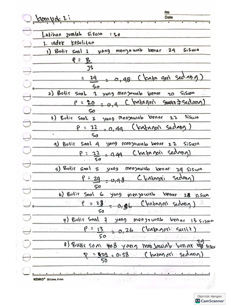 Latihan klompok 2 | PDF