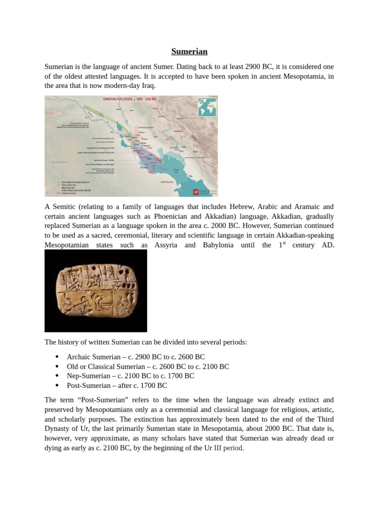 Sumerian | PDF
