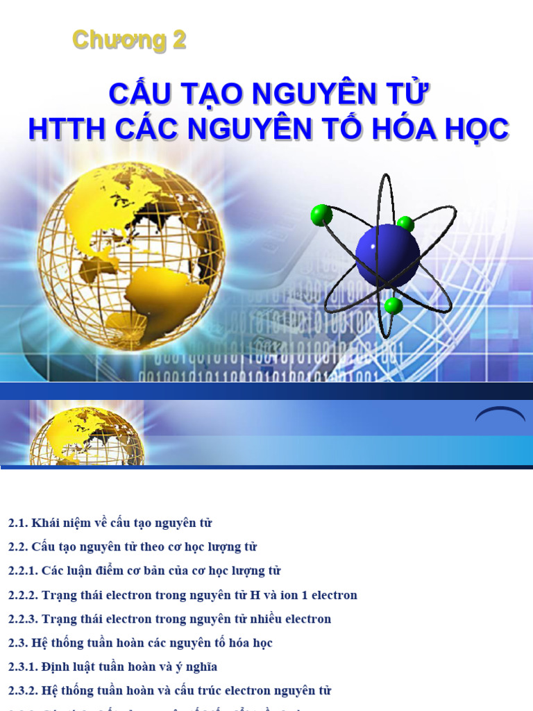 Chuong 2 - Cau Tao Nguyen Tu (p.1) T | PDF