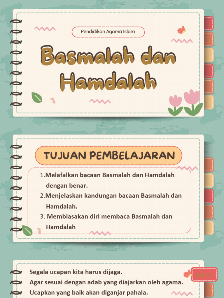 Bacaan Basmalah dan Hamdalah dalam Islam | PDF