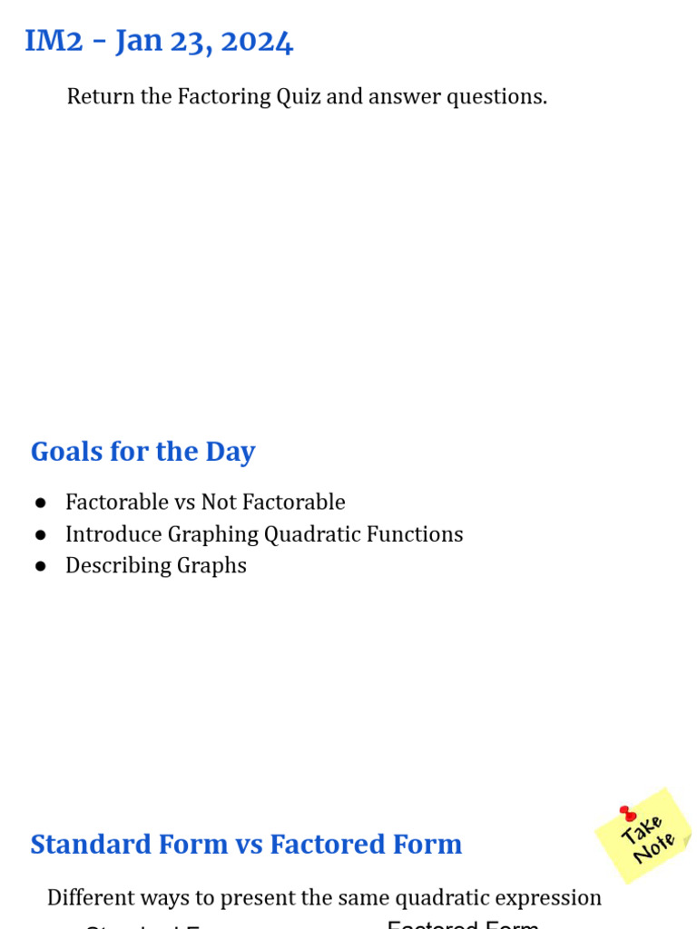 U5D6 IM2 Introduction To Graphing | PDF | Function (Mathematics ...
