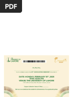 General Convocation 2025 NOTICE | PDF