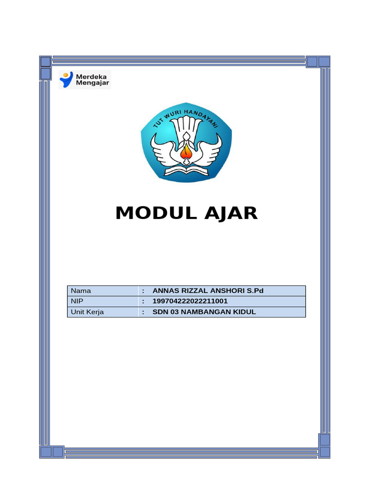 Cover-Modul Ajar - Kherysuryawan - Id | PDF