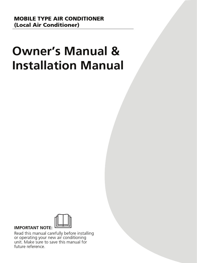 Midea MPPHA 5k User Manual R290 ENG | PDF | Air Conditioning | Waste