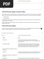 Complete UPSC EPFO Syllabus 2025 For EO - AO & APFC Exams | PDF | Accounting | Economies