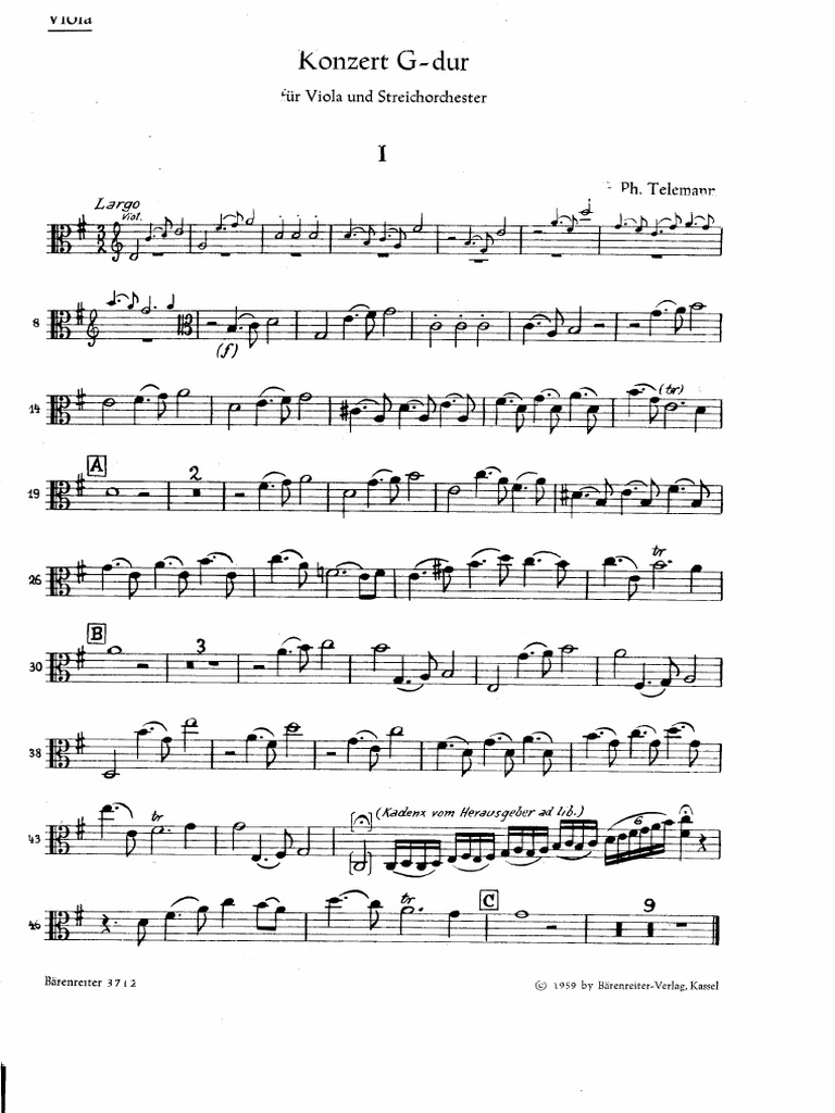 Telemann | PDF