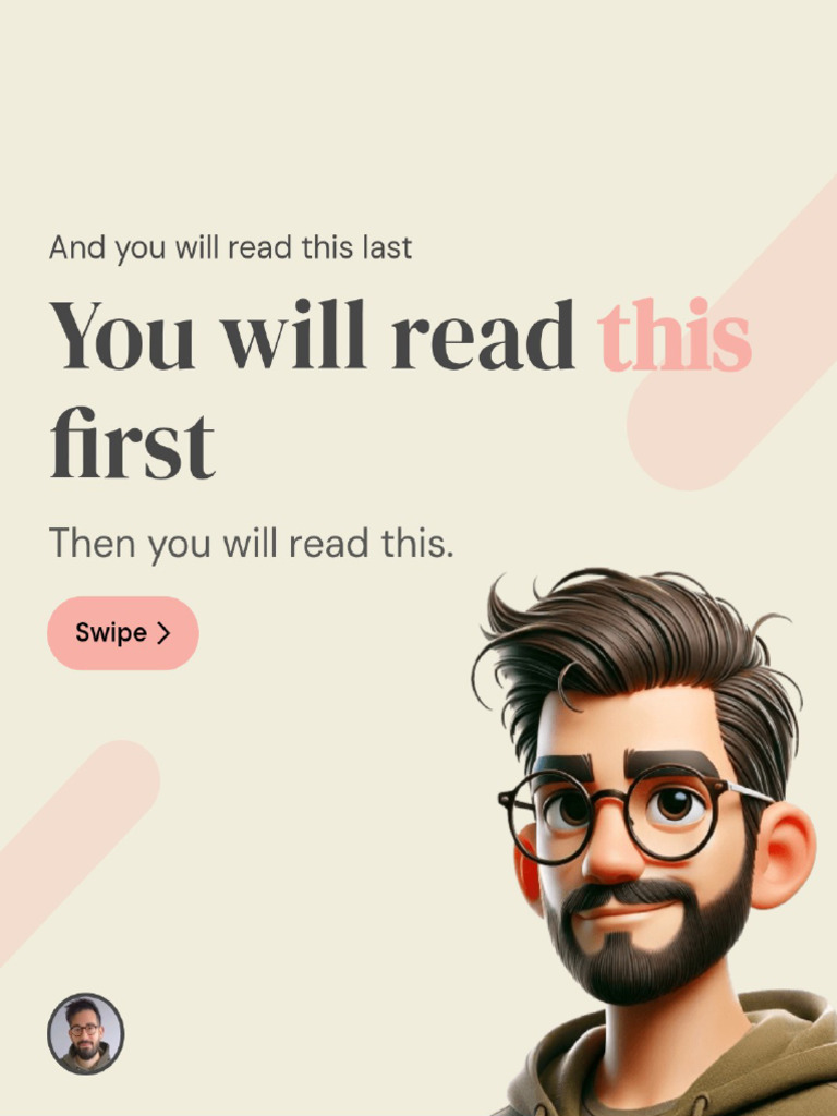 You Will Read This First | PDF