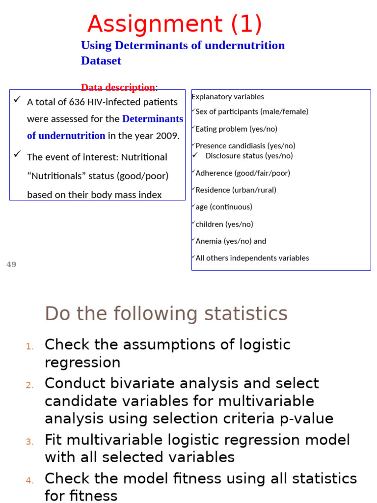 Practical Assignment | PDF | Dependent And Independent Variables | Regression Analysis