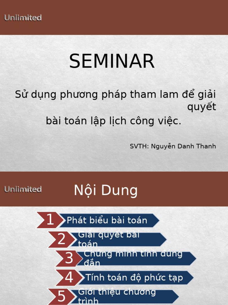 Bai Toan Lap Lich PP Tham Lam | PDF