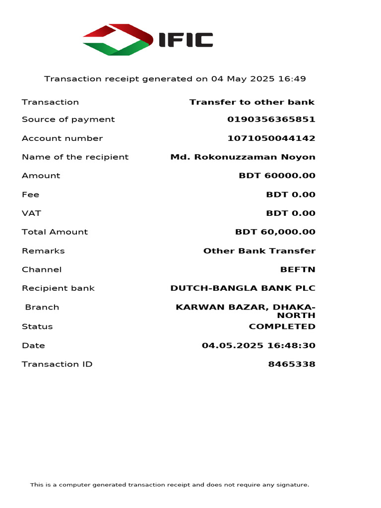 Receipt 27 4 2025 | PDF