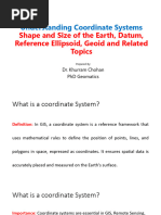 Coordinate Systems in Texas and Florida | PDF