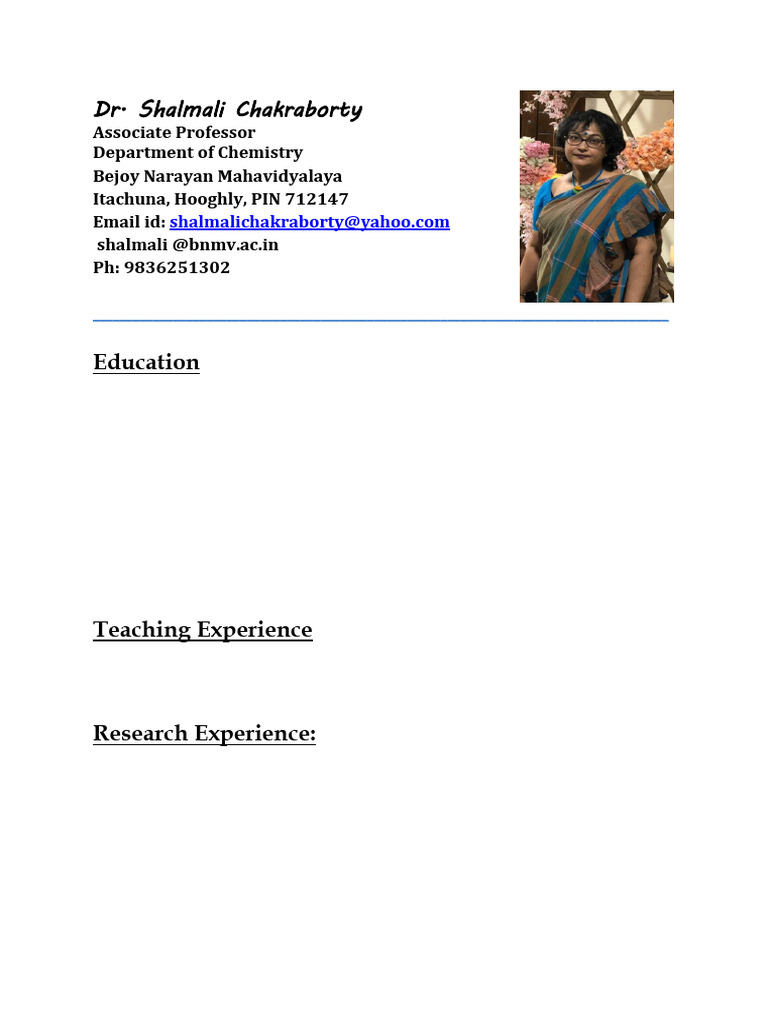 Shalmali Chakraborty | PDF | Coagulation | Life Sciences