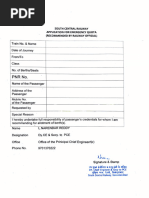 Emergency Quota Application Form | PDF