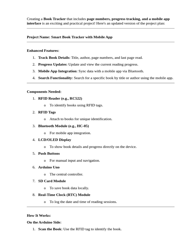 Creating A Book Tracker That Includes Page Numbers | PDF | Radio ...