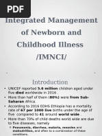IMNCI Powerpoint | PDF | Infants | Child Mortality