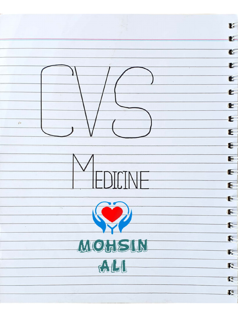 CVS Medicine DIMS (Clinical) | PDF
