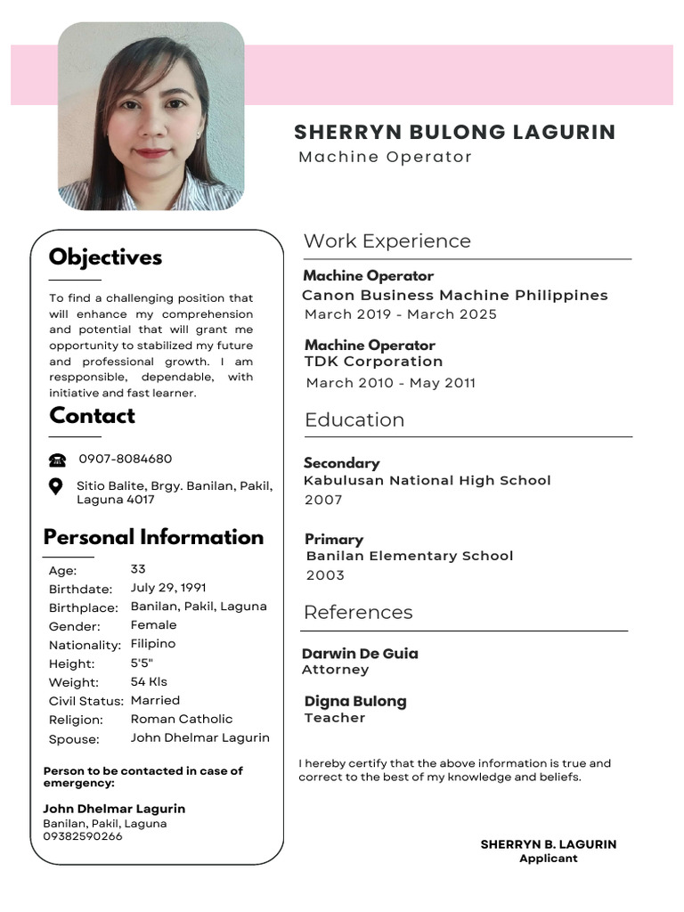 Sheryn Lagurin | PDF