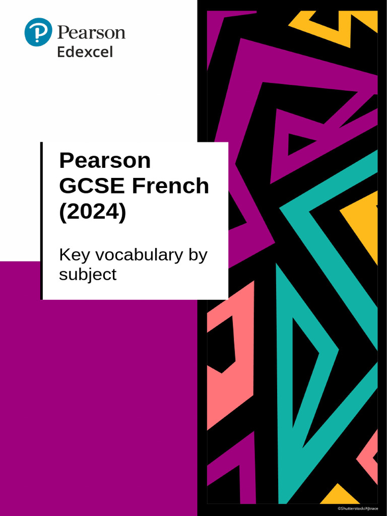 Edexcel GCSE French Vocabulary Guide | PDF