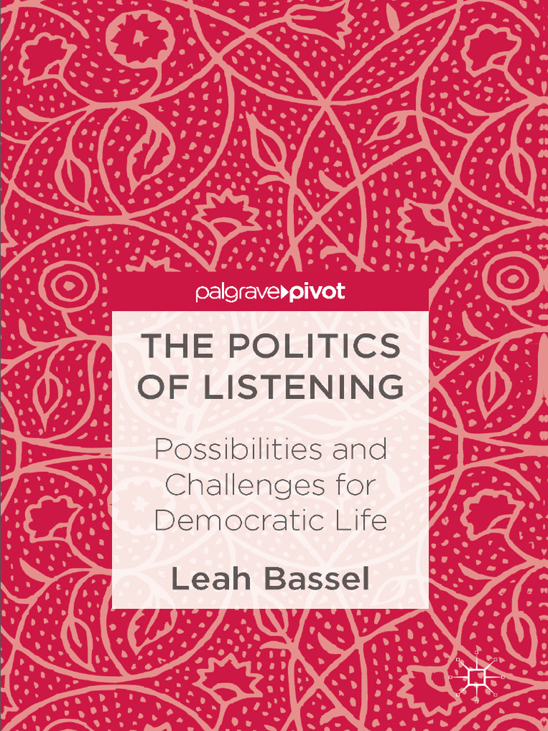 The Politics of Listening - Leah Bassel | PDF | Intersectionality