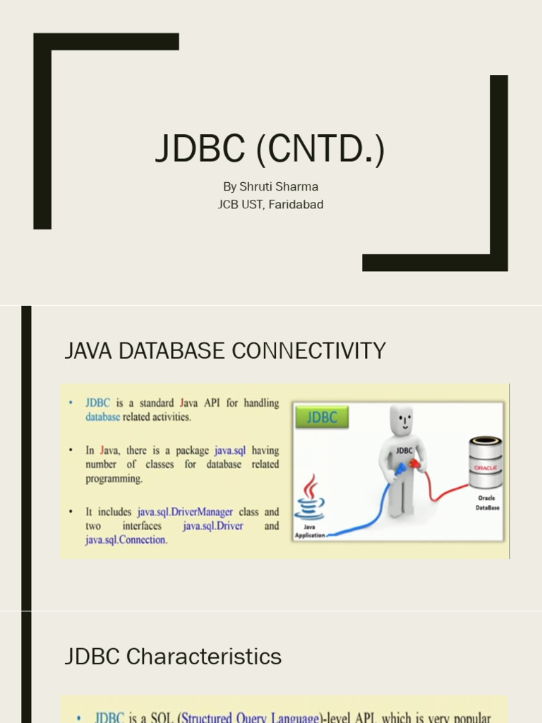 JDBC Ii | PDF