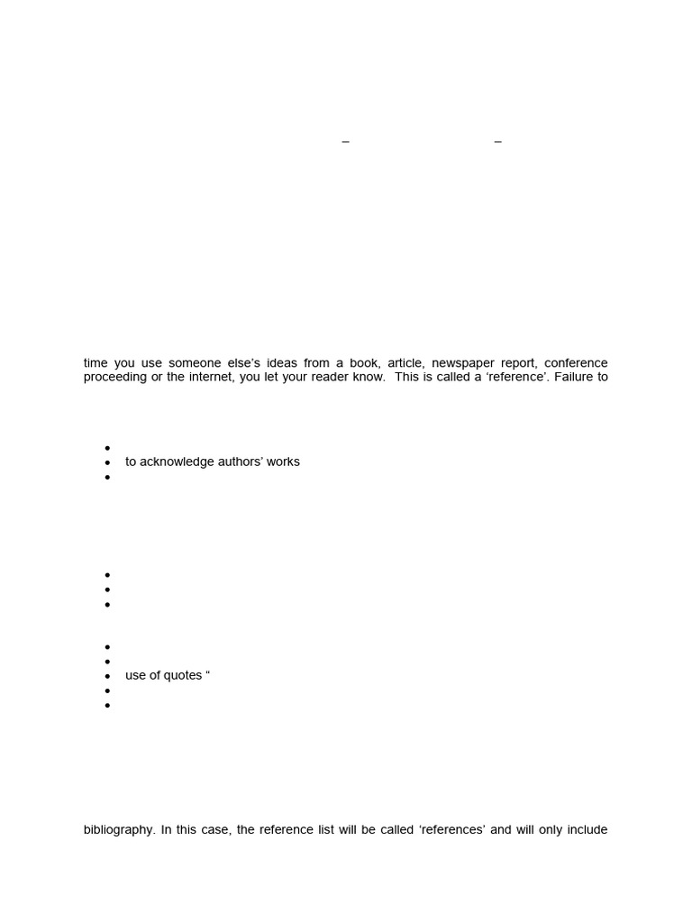 The Harvard Referencing Method | PDF | Quotation Mark | Citation