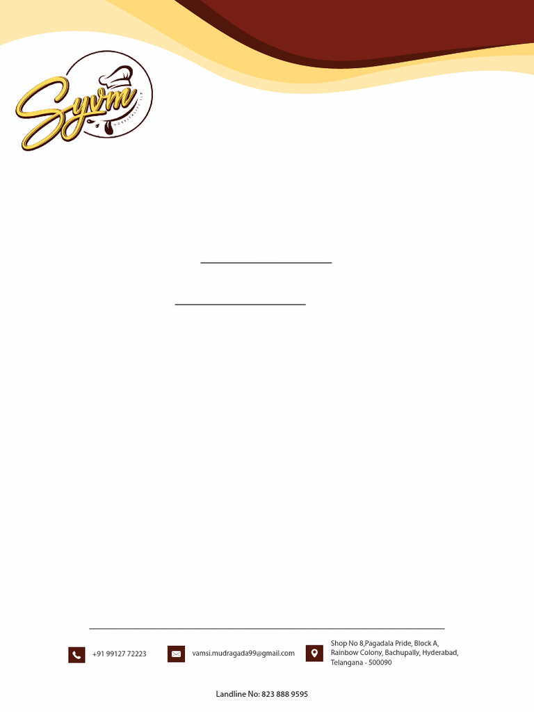 Syvm Letterhead - 1 | PDF