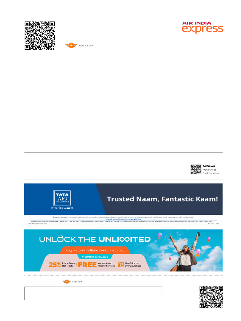 Boarding Pass (CCU-HYD) | PDF