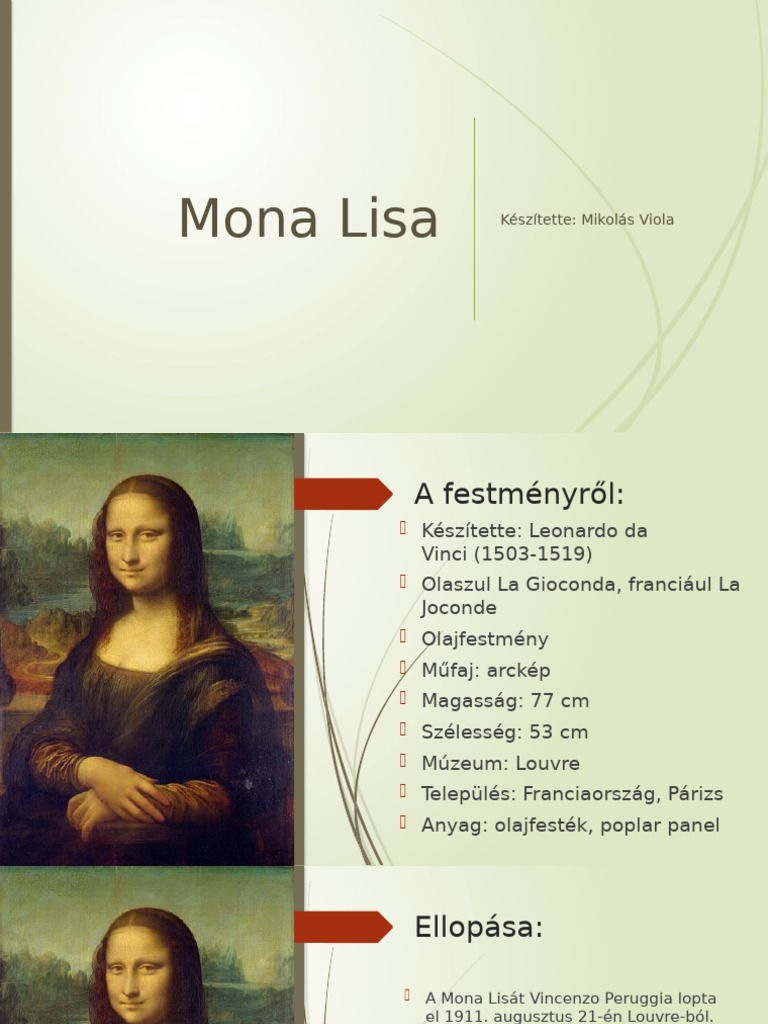Mona Lisa | PDF