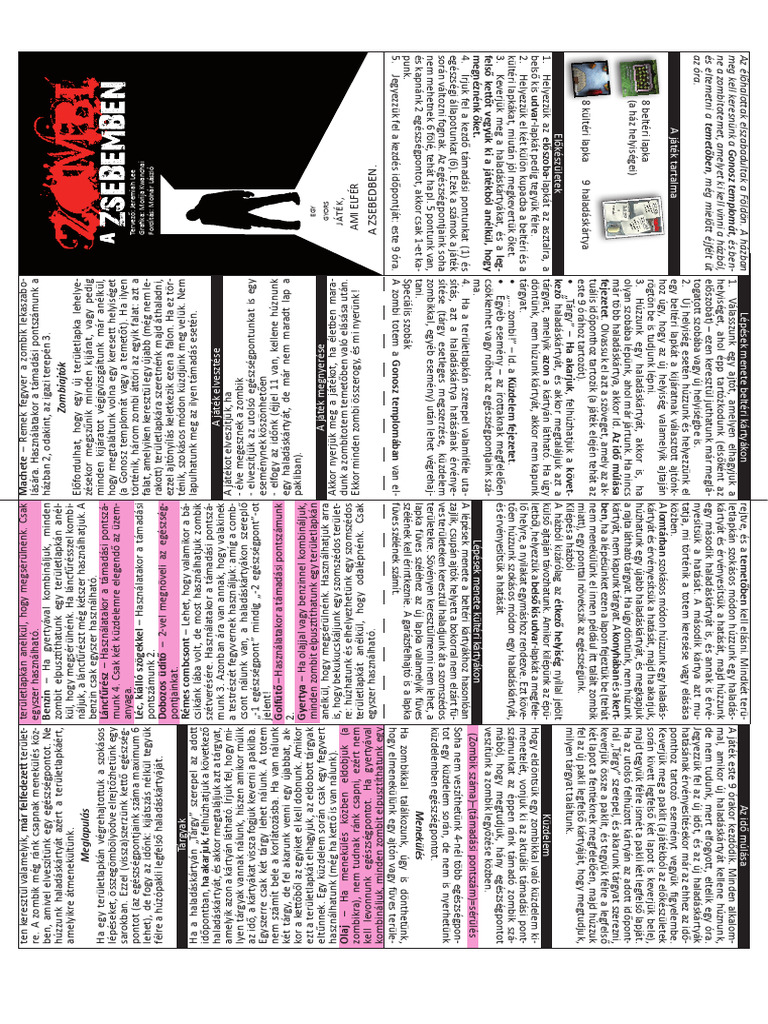 Zombi A Zsebemben | PDF