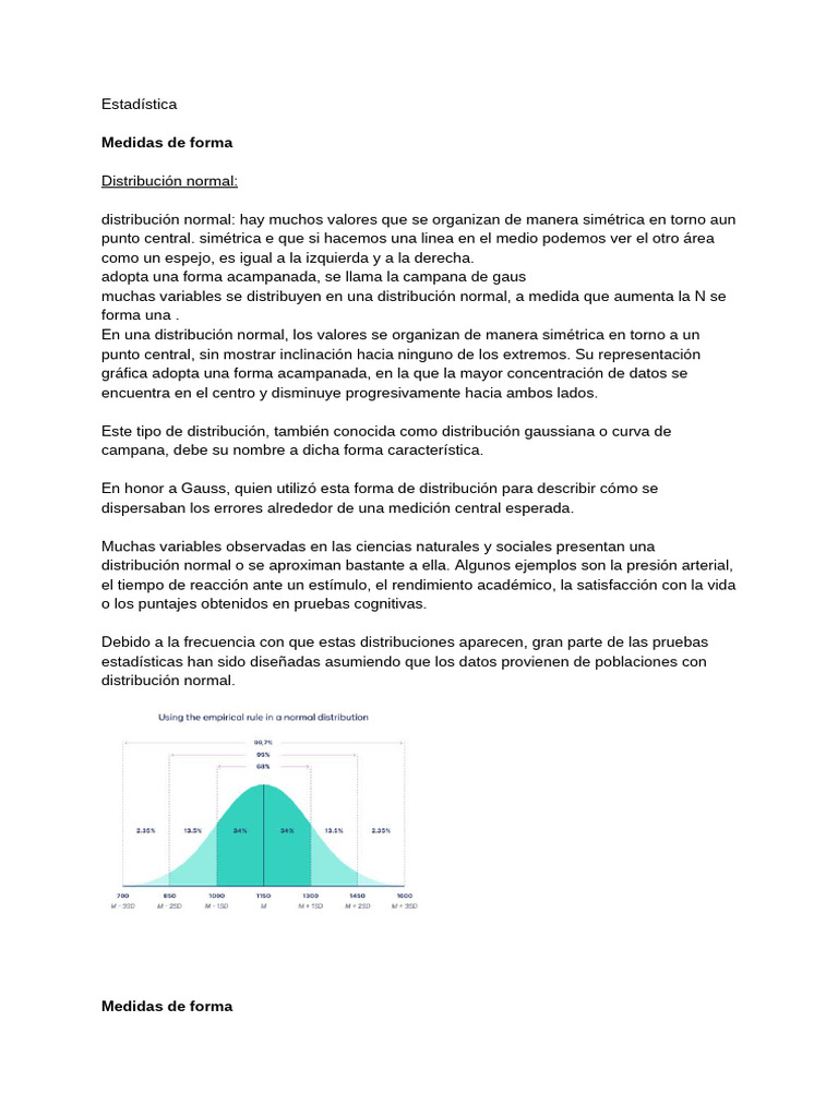 Estadistica 2do Parcial | PDF | Errores tipo I y tipo Ii | Distribución normal