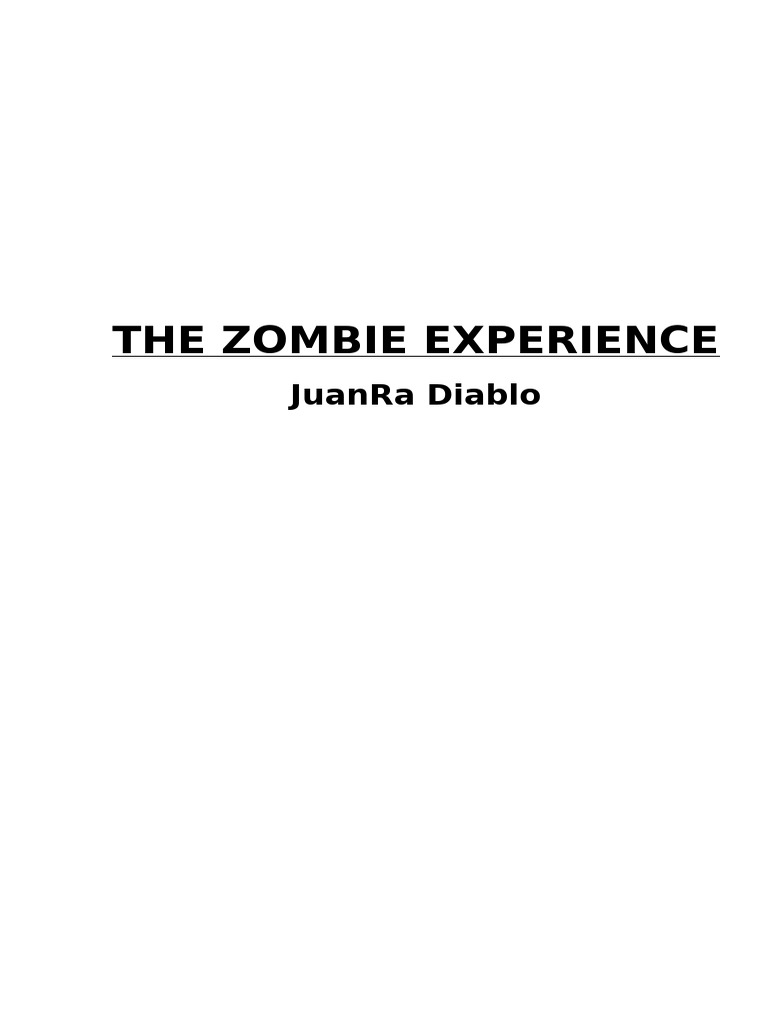 The Zombie Experience Titulos Ajustados | PDF | Mano