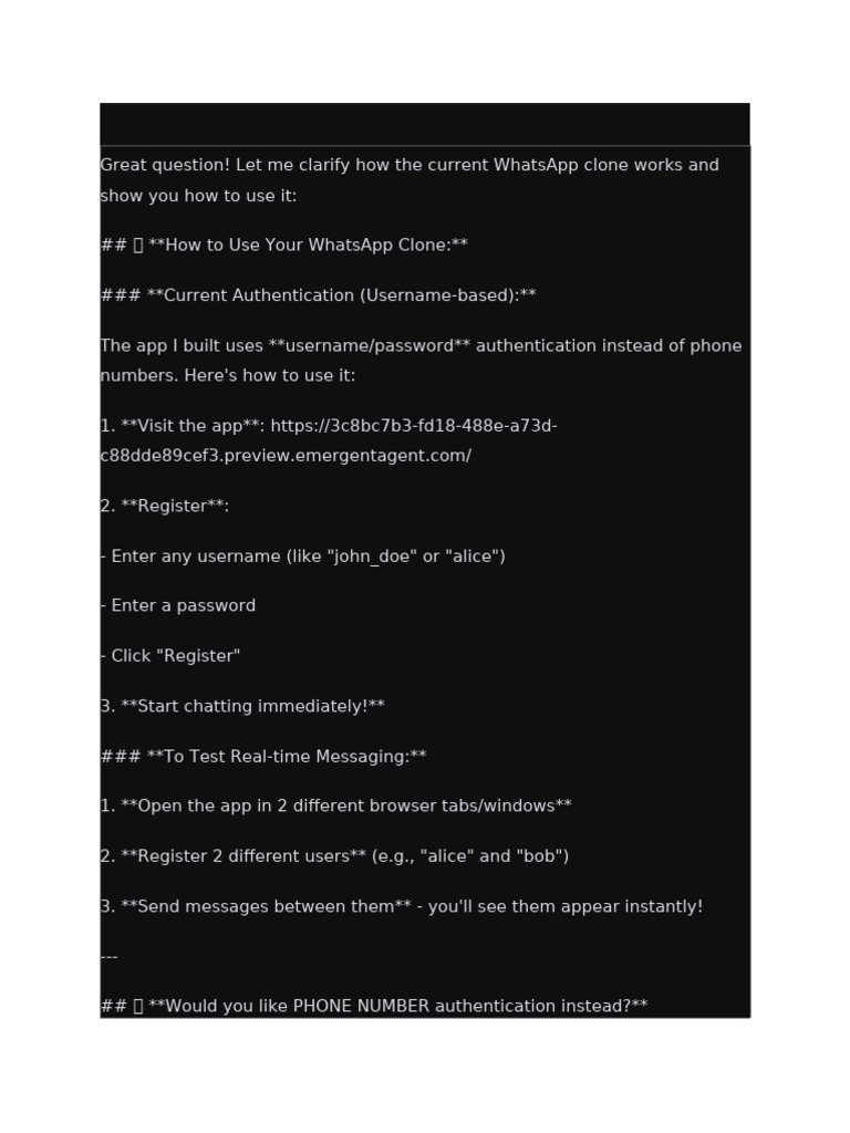 Wa Clone | PDF