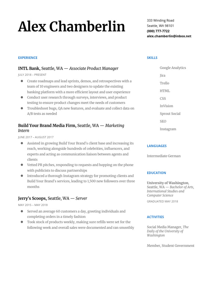 Example of A Chronological | PDF | Information Technology | Computing
