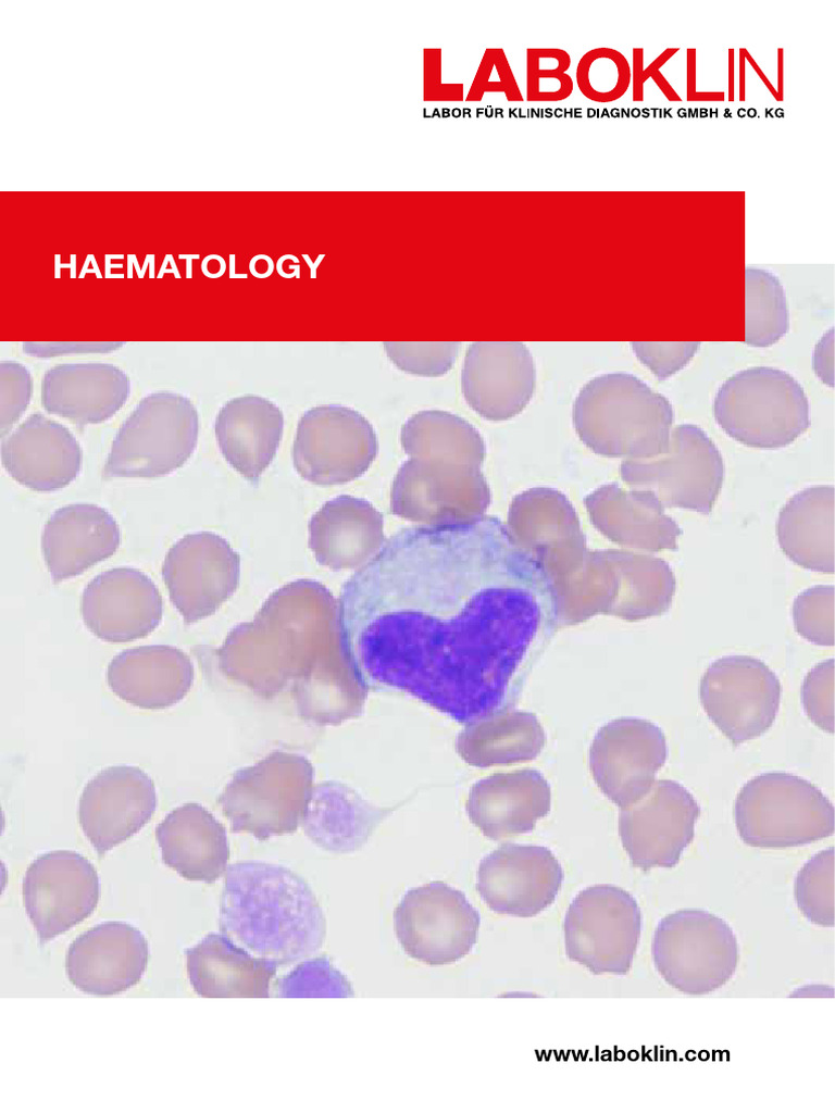 Comprehensive Haematology Testing Guide | PDF | Anemia | Red Blood Cell