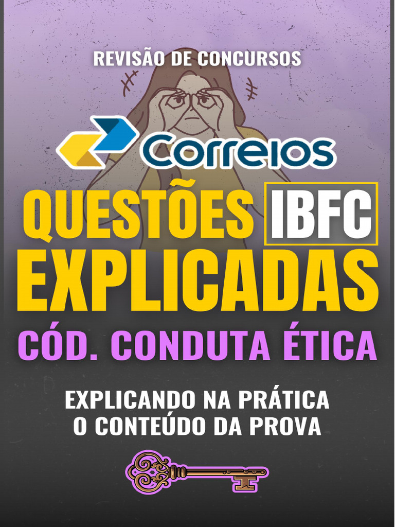 Questoes Explicadas Cod Conduta Etica Correios 2024 | PDF | Business | Lei da Concorrência