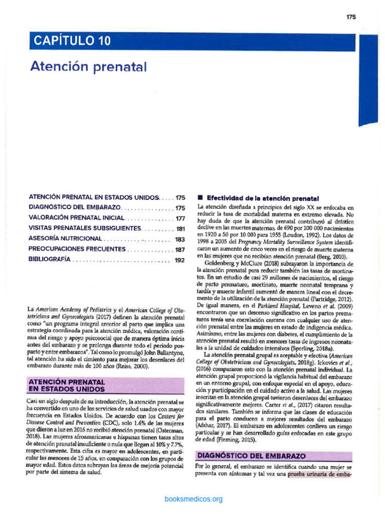 Cuidado Prenatal | PDF