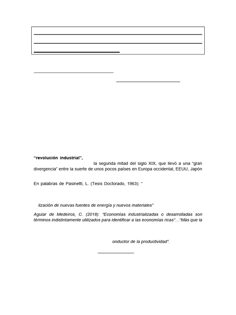 Tavilla - Debates Centro, Periferia e Industria U6 | PDF | Capitalismo ...