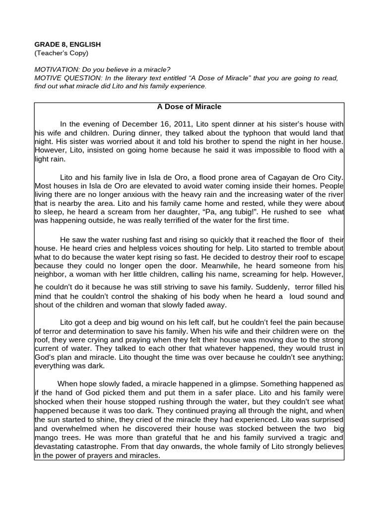 G8 G12 PassagesEnglish 24 25pre | PDF | Dopamine | Reading Comprehension