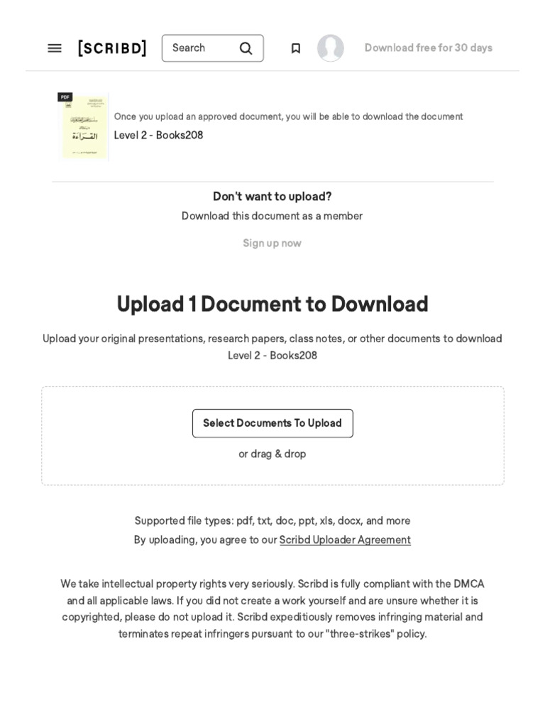 Upload Documents to Scribd Easily | PDF | Scribd