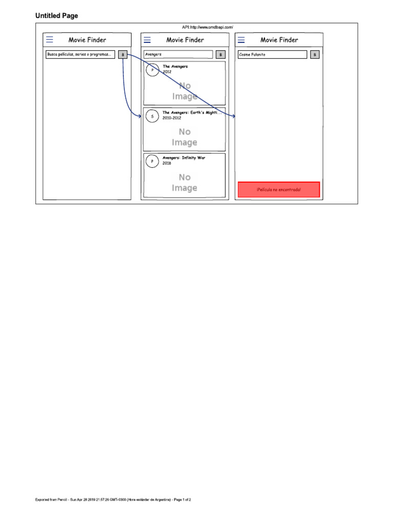 Movie Finder Ux | PDF