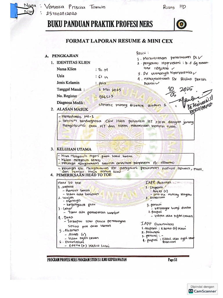 Vanessa Priscila Takwin - Resume Medikal 2 (HD) | PDF