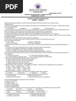 Grade 7 Science 2nd Quarter Exam | PDF | Plants | Reproduction