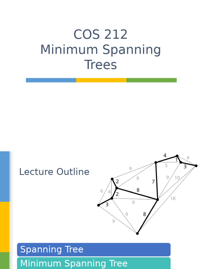 Chapter9 Part2 Min Spanning Trees | PDF | Discrete Mathematics | Mathematical Relations
