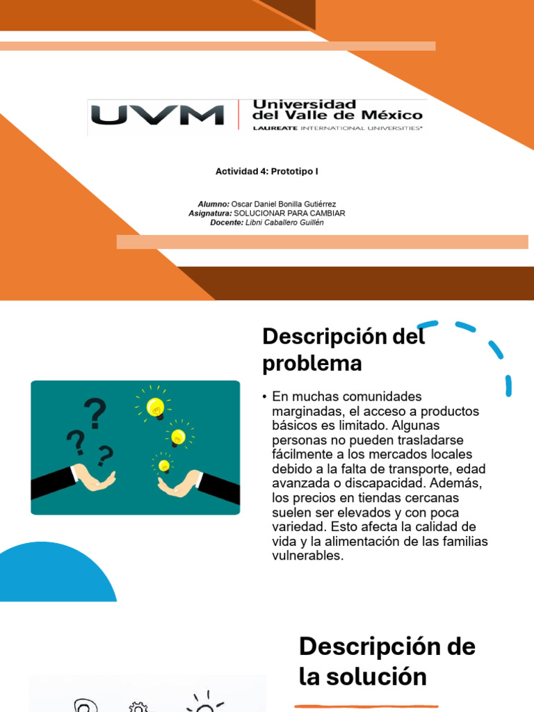 Bicimercado: Solución Móvil Comunitaria | PDF