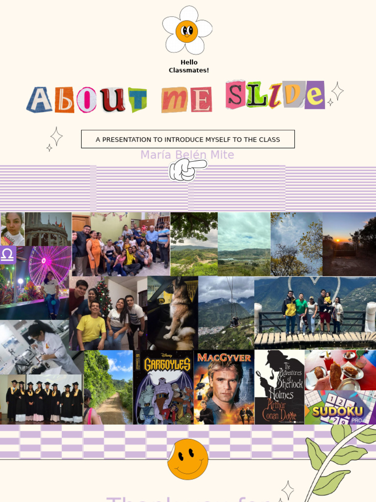 About Me Slide | PDF