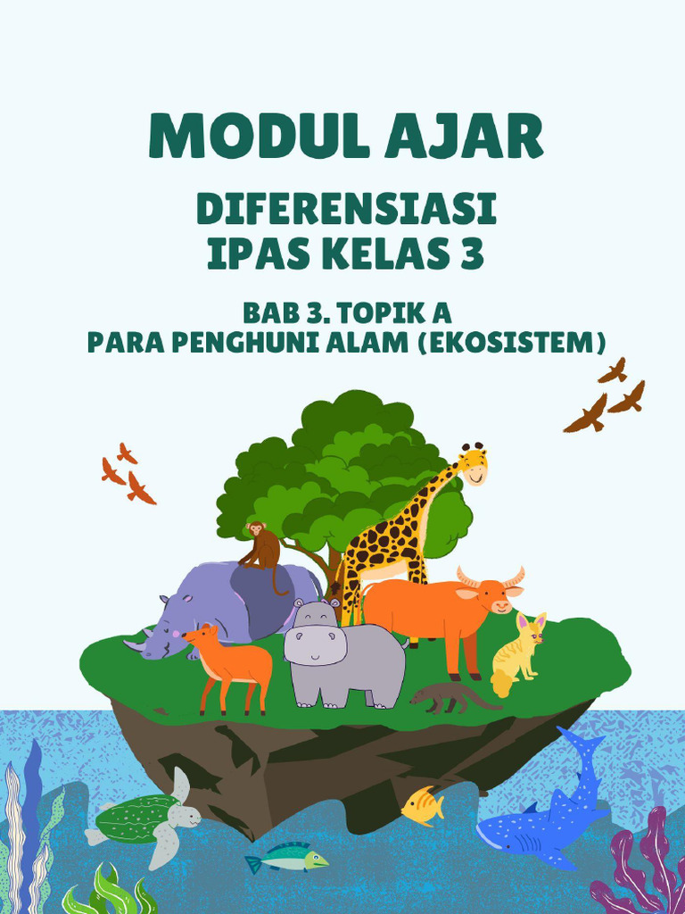 Modul Ajar Kelas 3 Ekosistem DIFERENSIASI | PDF