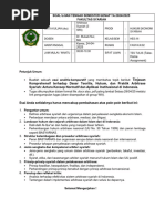 Kertas Folio Bergaris Template | PDF