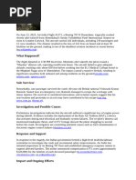 Preliminary Report VT-ANB | PDF | Aviation Accidents And Incidents ...