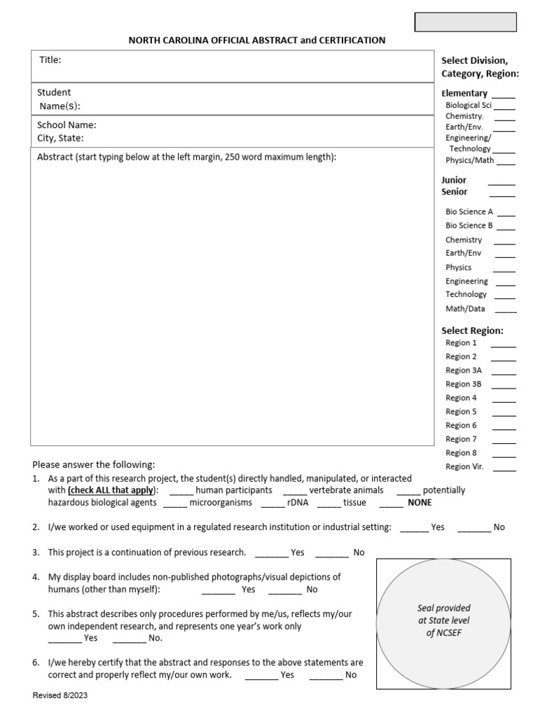 Ncsef Official Abstract | PDF | Melanoma | Computer Vision