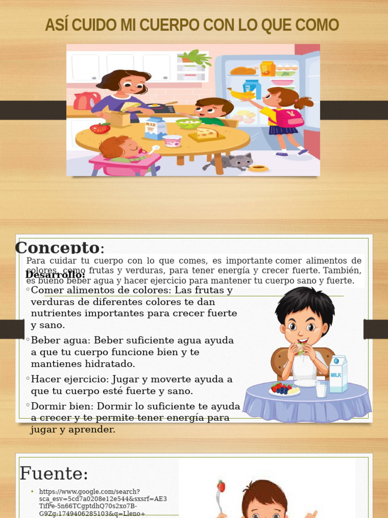 Así Cuido Mi Cuerpo Con Lo Que Como Unid. 4 Sem 1 | PDF